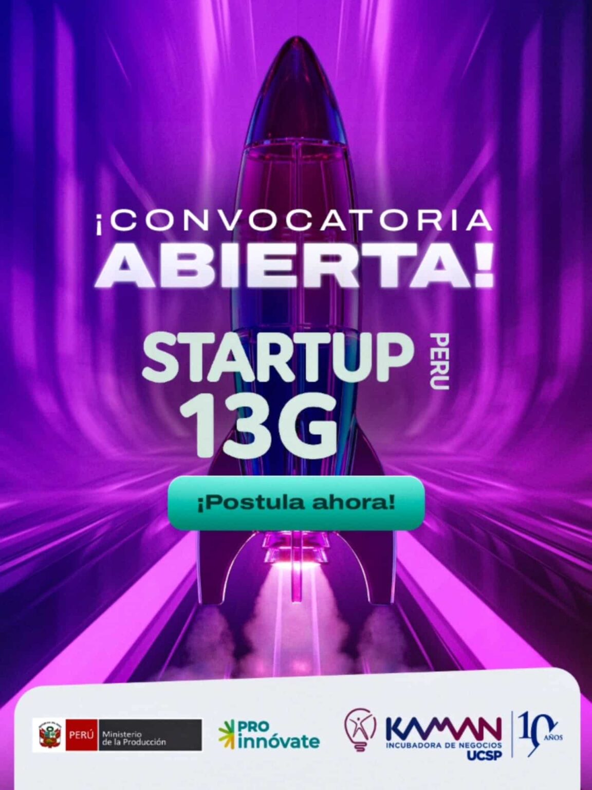 Startup Perú 13G: una oportunidad clave para llevar los emprendimientos ...